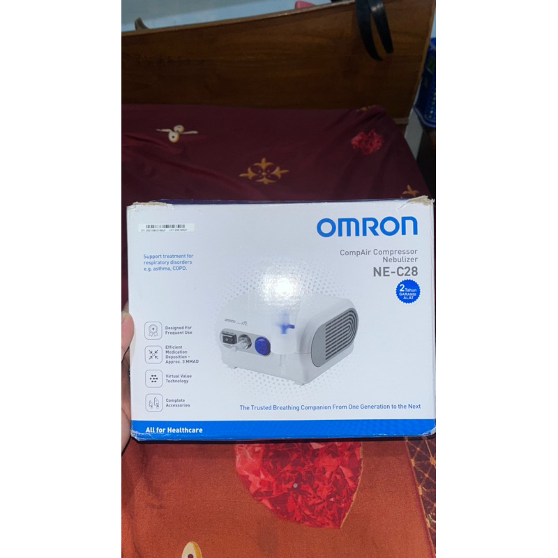 Jual Omron CompAir Compressor Nebulizer NE-C28 | Shopee Indonesia