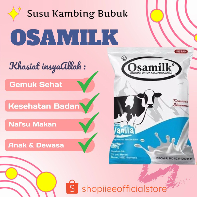 Jual 1kg Osamilk 1000gr paket jumbo bundling | Shopee Indonesia