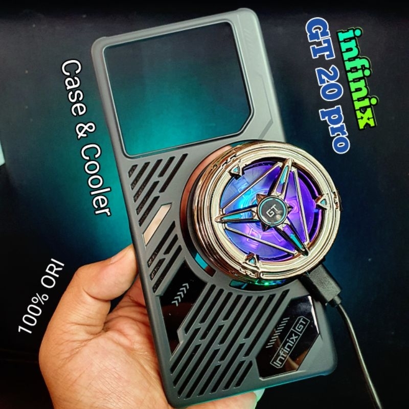 Jual Cooler Gaming infinix GT 20 Pro || Case GT 20pro || Cooler Fan ...