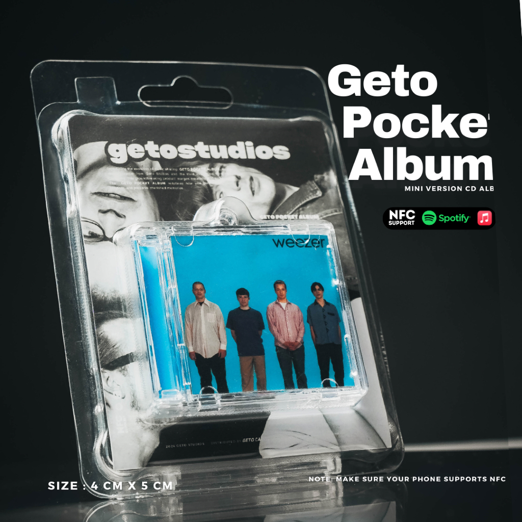 Jual Weezer NFC Pocket Mini Album - Mini Album Keychain NFC - Miniatur ...