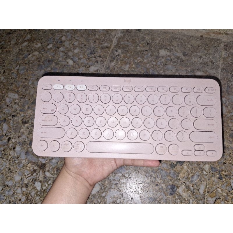 Jual Keyboard Logitech K380 Original Pink | Shopee Indonesia