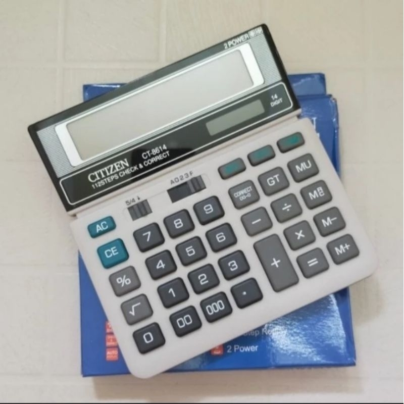 Jual WTT Kalkulator Citizen CT-8614 Size Besar 14 Digit Calculator ...