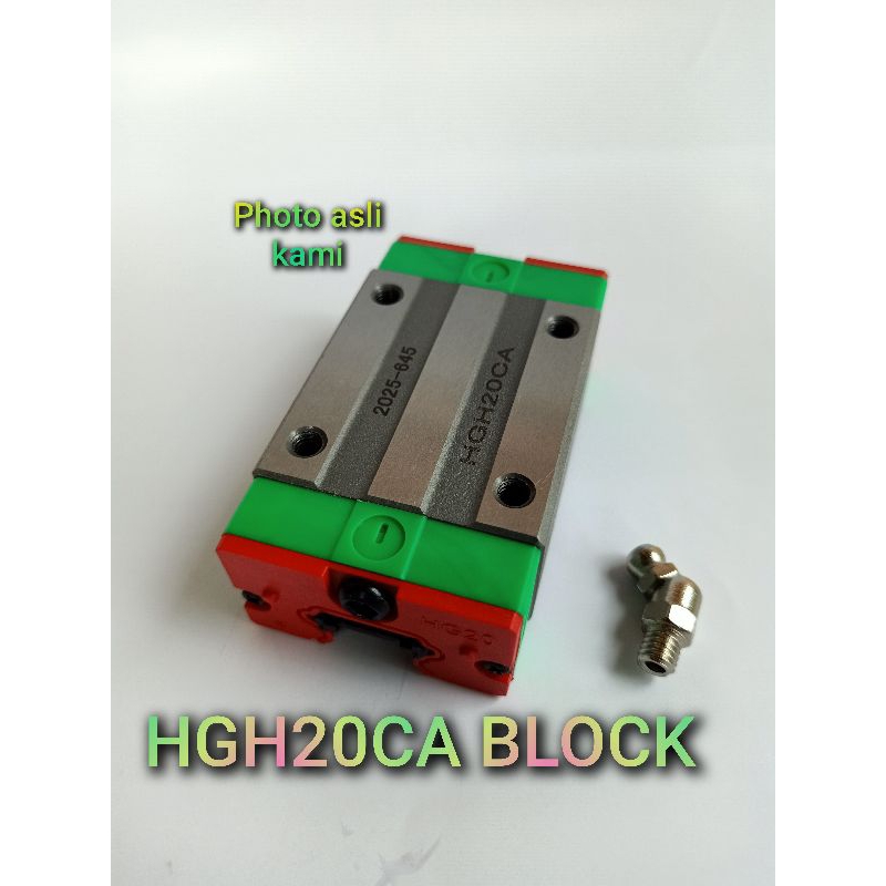 Jual Cosmic - HGH20CA BLOCK cocok untuk HGR20 rail linear guide ...