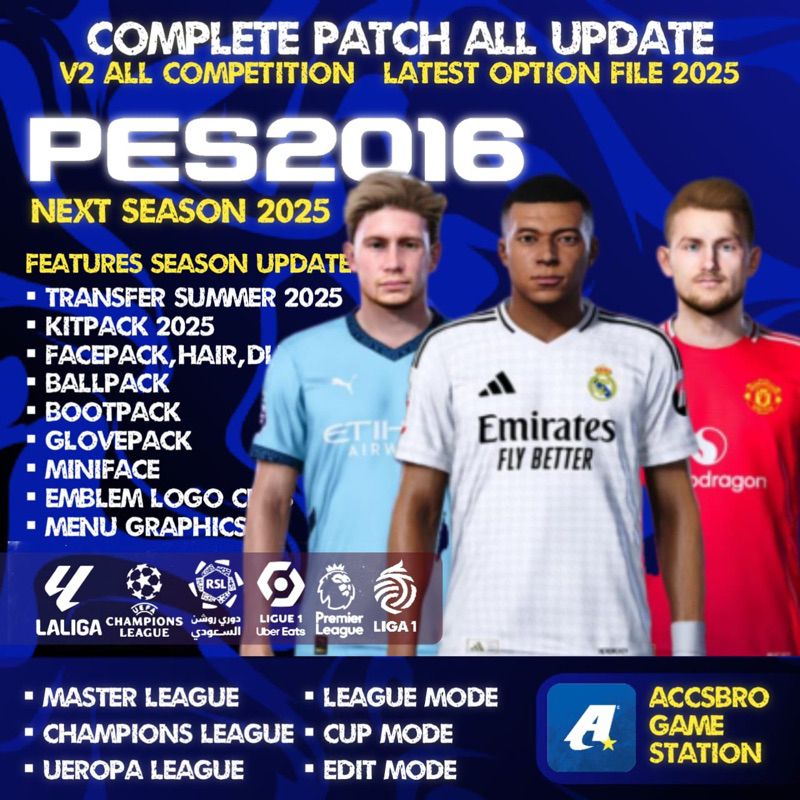 Jual PES 2016 Season Update 2025 - Game PC/Laptop Download to Play ...