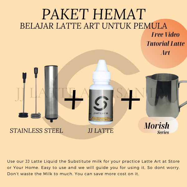 Jual JJ LATTE ART ID Paket Belajar Latte Art Gratis Video Kursus Latte Art | Shopee Indonesia