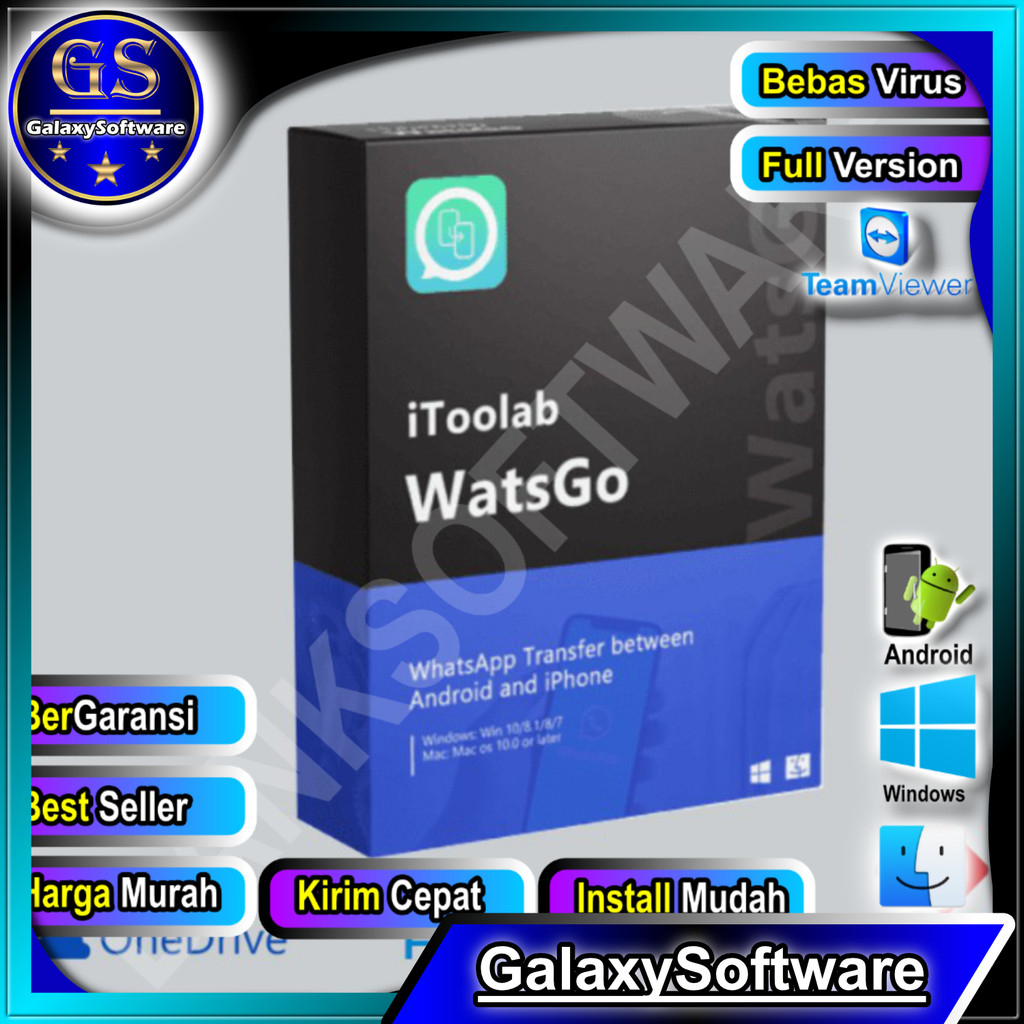 Jual Transfer WA iPhone ke Android - iToolab WatsGo v8.8.1 2025 windows Full Version ...