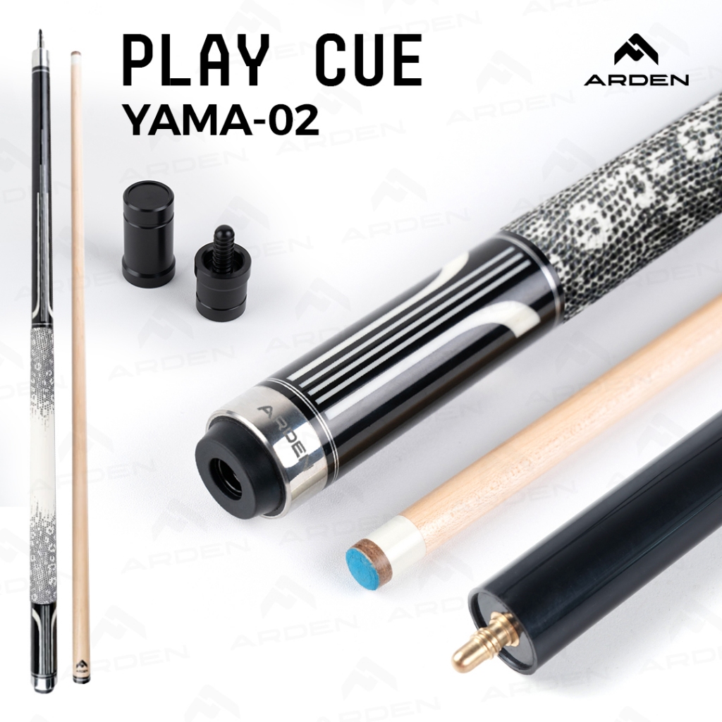 Jual ARDEN Play Cue [YAMA-02] Maple Wood Billiard Stick Stik Biliard ...