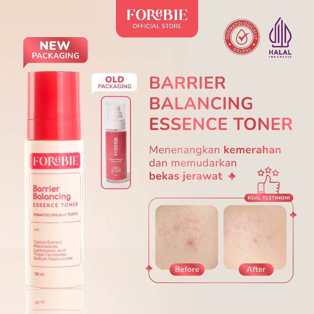 Jual Forebie Barrier Balancing Essence Toner | Shopee Indonesia
