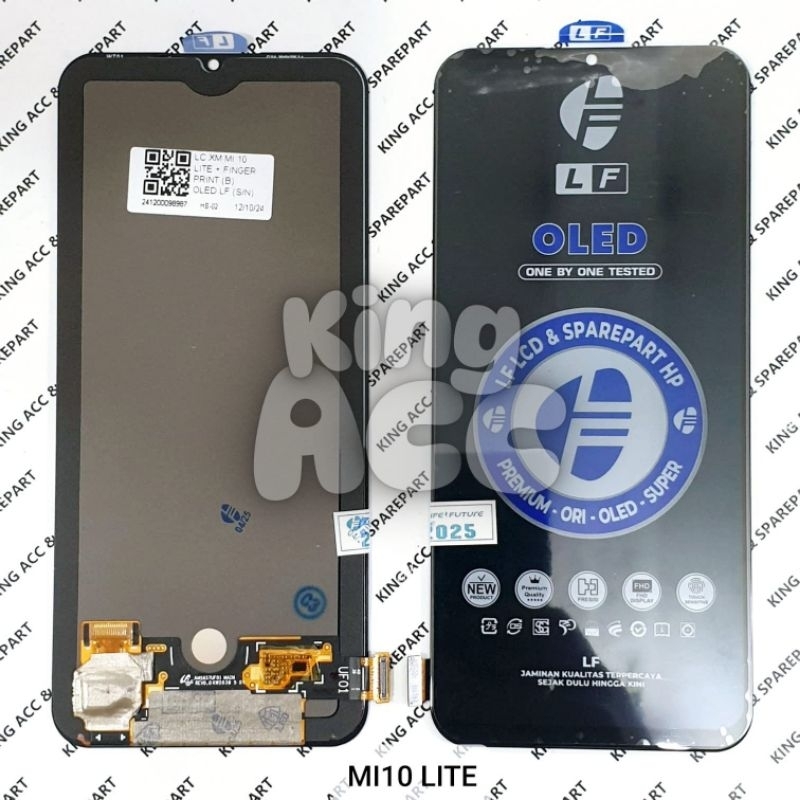 Jual LCD TOUCHSCREEN XIAOMI MI10 LITE / MI 10 LITE OLED FINGERPRINT ...