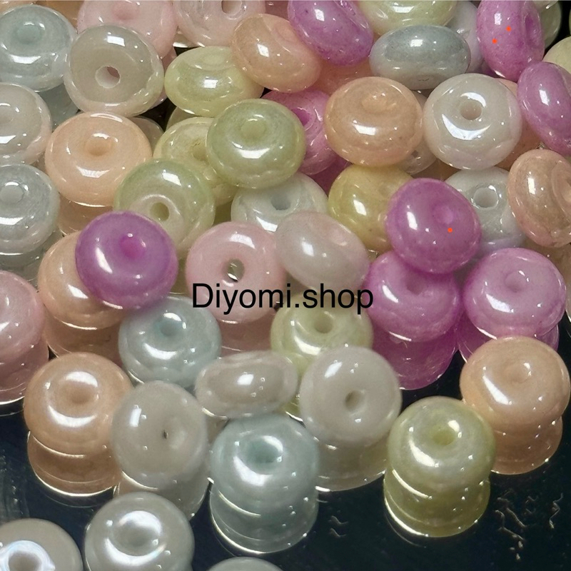Jual manik donat glass ( kaca ) premium | Shopee Indonesia