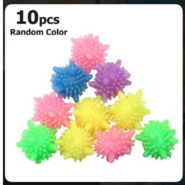 Jual 10pcs MAGIC LAUNDRY BALL (CORONA) CLEANING Bola Karet Mesin Cuci Pembersih Baju Pakaian ...