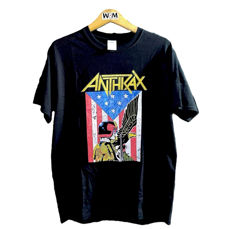 Jual Kaos Band Anthrax - Judge Dredd Lmt | Shopee Indonesia