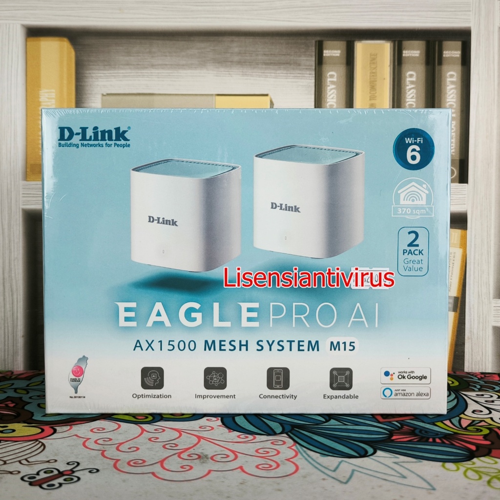 Jual DLINK D-Link M15 EAGLE PRO AI Whole Home WIFI-6 AX Gigabyte Mesh System | Shopee Indonesia