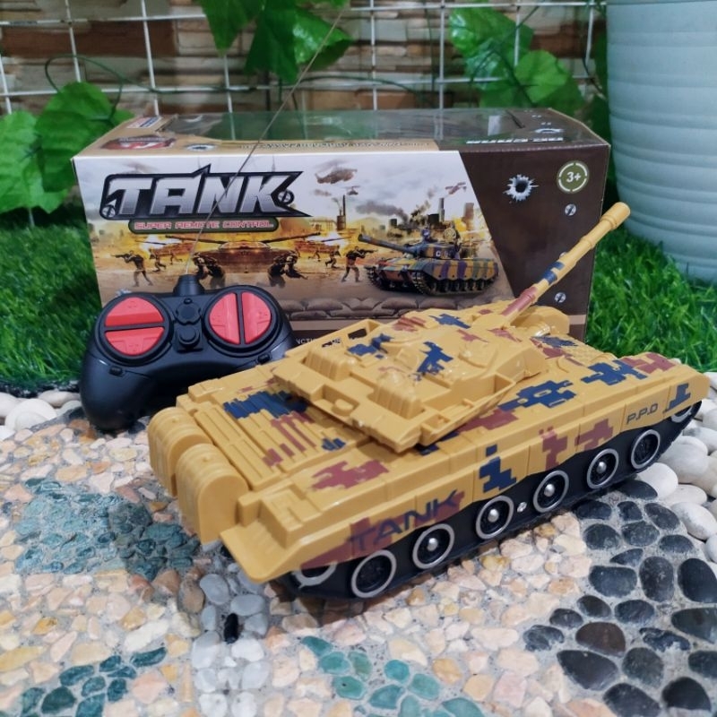 Jual RC TANK ARMY BATRE CAS - MAINAN REMOT TANK ARMY | Shopee Indonesia