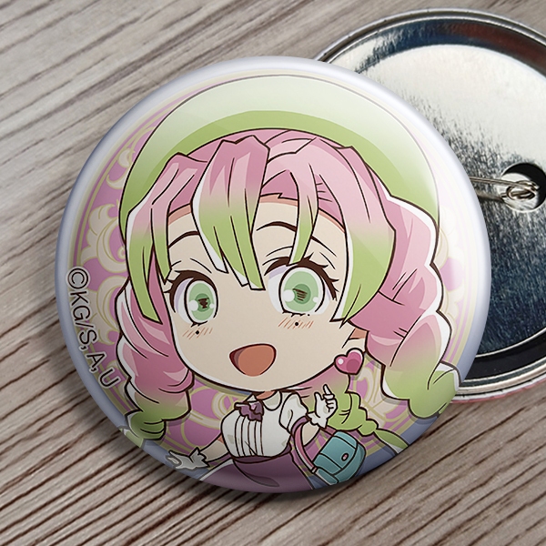 Jual Mitsuri Pin Demon Slayer Kimetsu No Yaiba Modern Days | Shopee ...