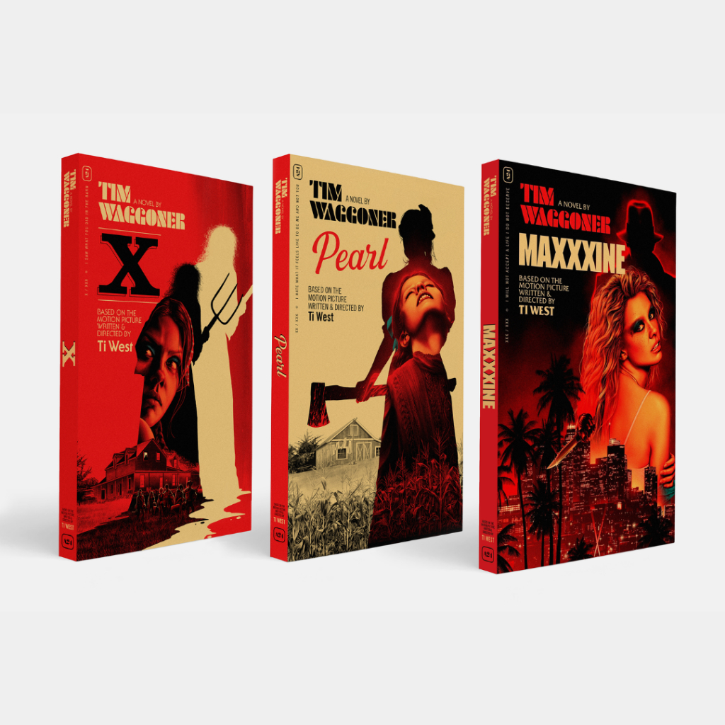 Jual [PO] X Trilogy Novelization Book Set by Tim Waggoner from A24 ...