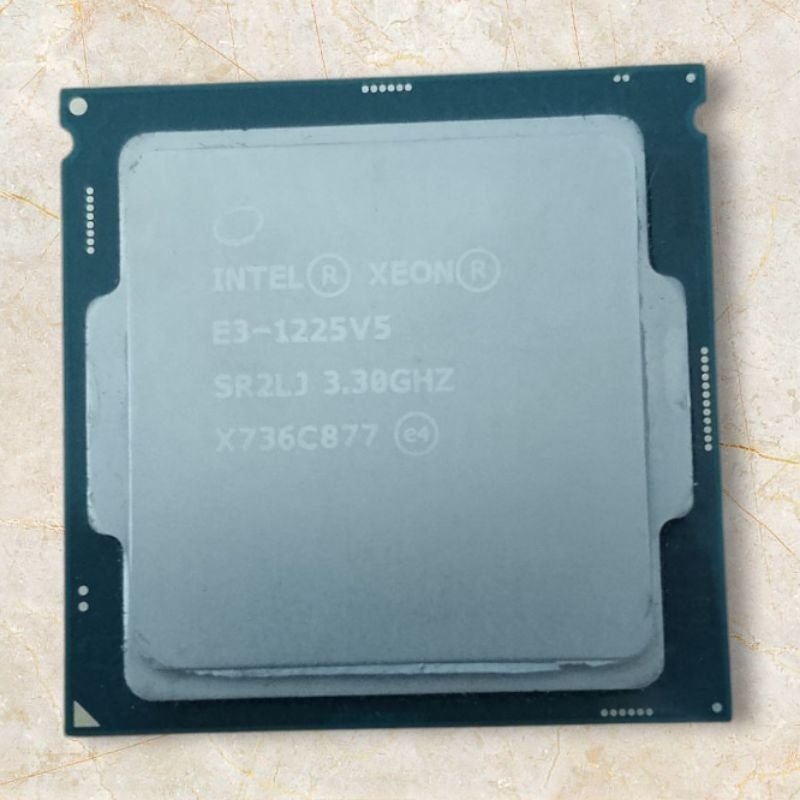 Jual Prosesor Intel Xeon E3-1225 v5 Setara i7 Cache 8M, CPU 3,30 GHz ...