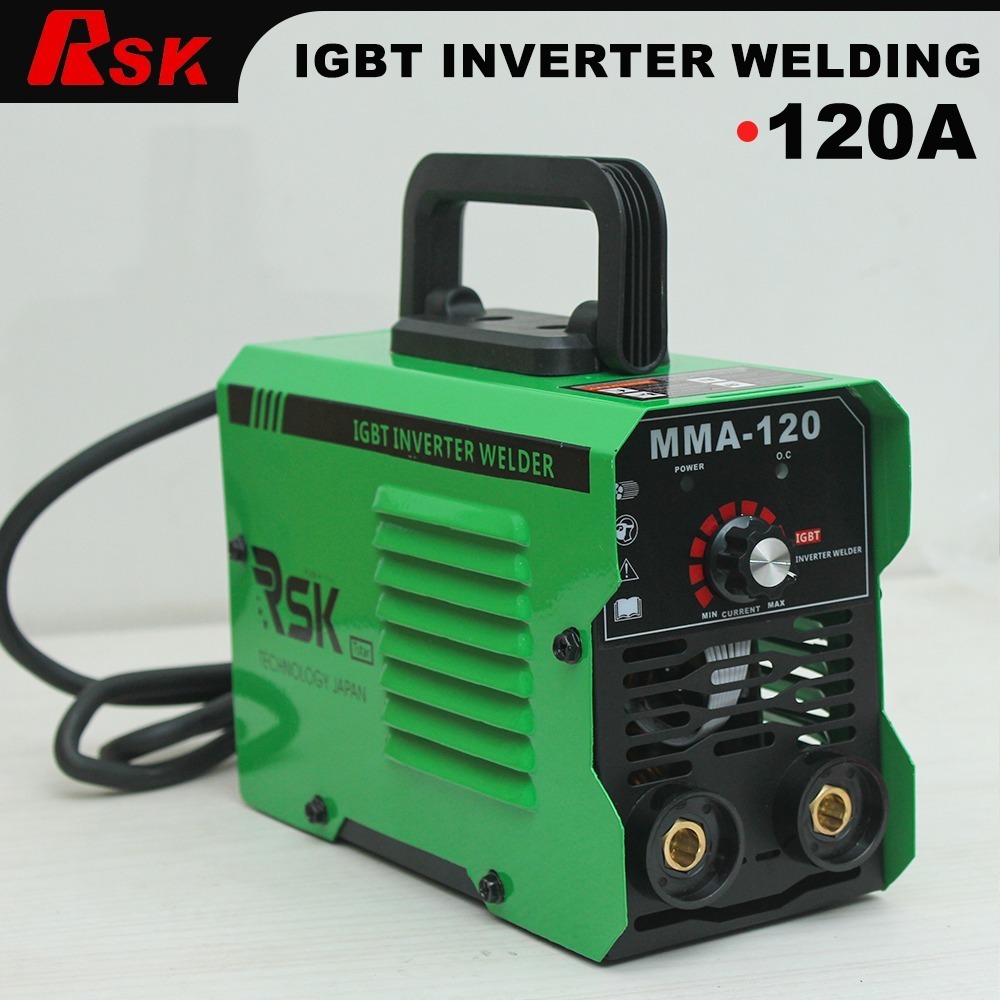 Jual Mesin Las RSK Kualitas RYU Inverter MMA 120 IGBT 450 watt / Mesin las / Mesin trafo las ...