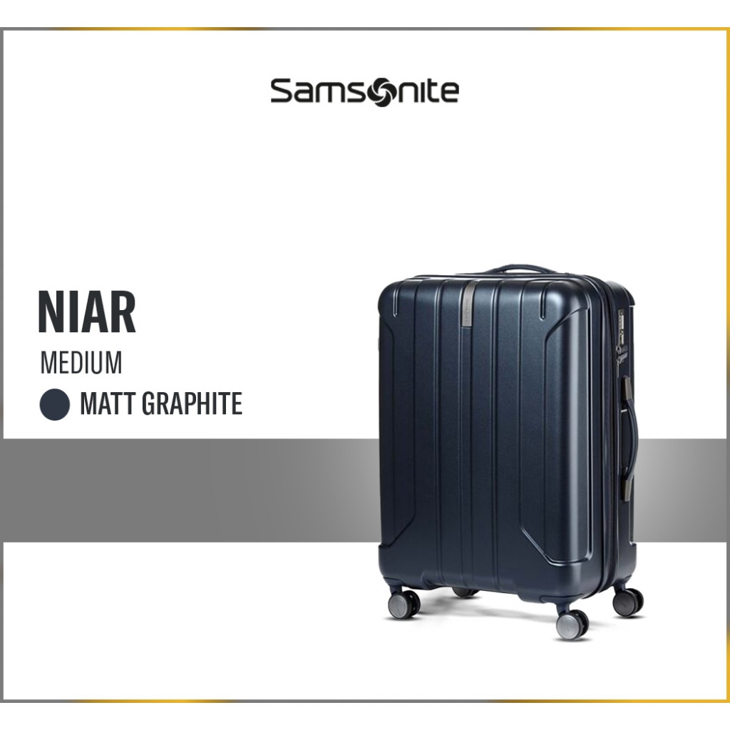 Jual Samsonite Koper Hardcase Niar Medium 24 inch New Lock - Matt ...