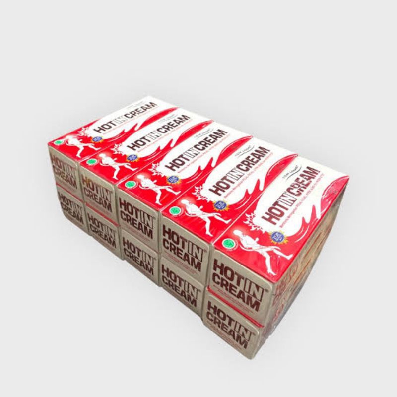Jual Hot In Cream Tube merah 60 GR 1 Pak Isi 10 Pcs | Shopee Indonesia