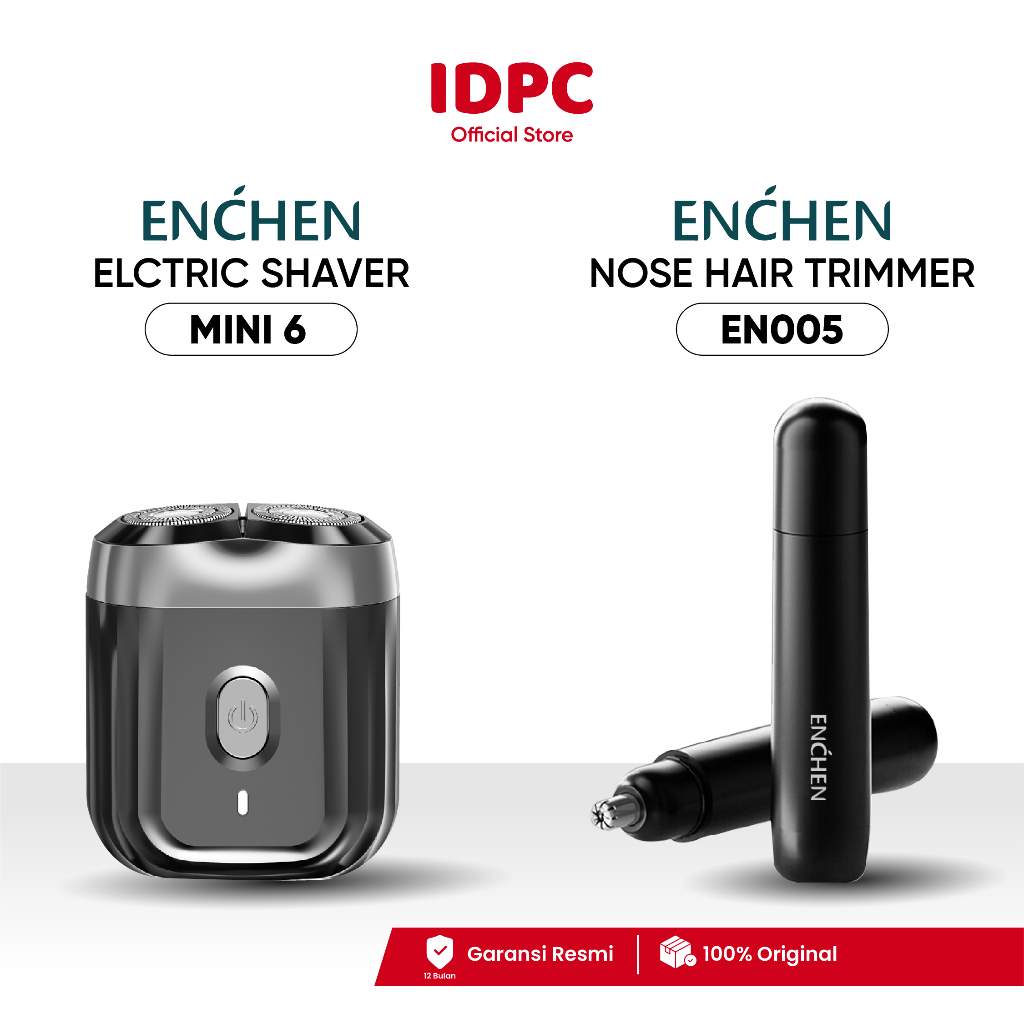 Jual [Penawaran Kombo] ENCHEN Mini 6 & EN005 Mini Shaver Alat Cukur ...