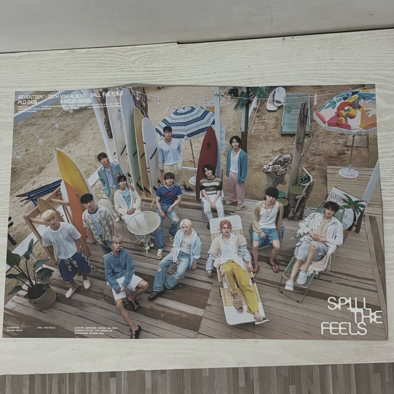 Jual SEVENTEEN POSTER LIPAT ALBUM SPIL THE FEELS HEAVEN FML 17 IS RIGHT ...