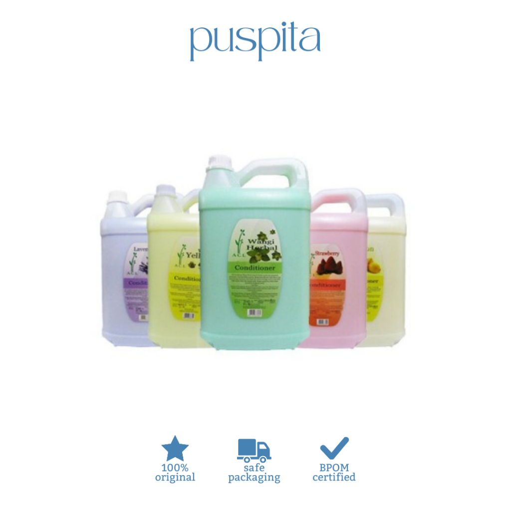 Jual PUSPITA - ACL Conditioner Rambut 5lt I Conditioner Salon Literan ...