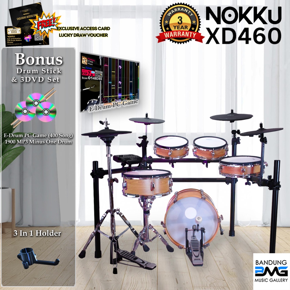 Jual NOKKU XD460 Drum Elektrik / XD 460 / X D460 / XD-460 Electric Drum ...