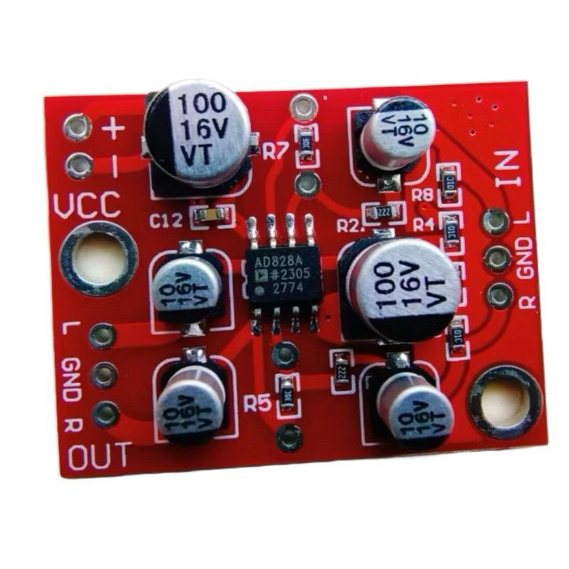 Jual AD828 OP Amplifier Modul Pre Amplifier 5V-15V | Shopee Indonesia