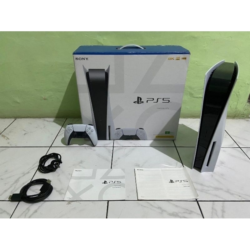 Jual Ps5 fat disc + FC 25 + Wukong + Gran Turismo 7 + Elden Ring ...