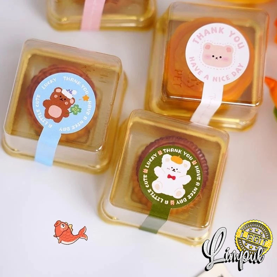 Jual Label Sticker Thank You 100 Pcs Stiker Terima Kasih Model Panjang ...