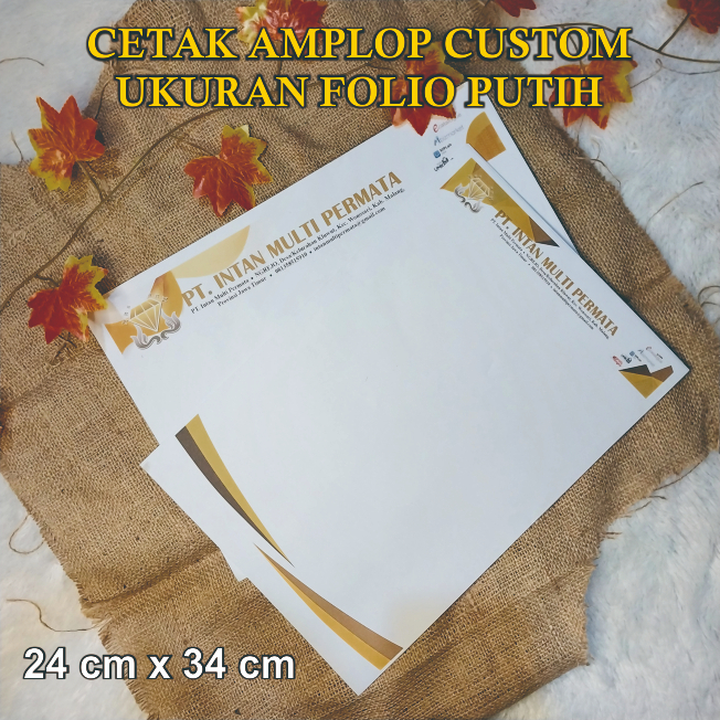 Jual Cetak Amplop F4 Folio Custom Full Warna - amplop perusahaan(Ada ...