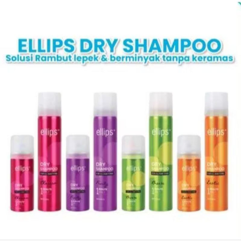 Jual Ellips Dry Shampoo 50ml | Shopee Indonesia