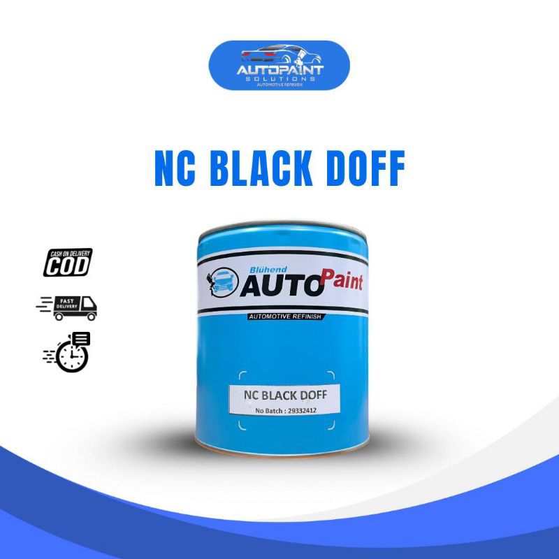 Jual CAT NC BLACK DOFF AUTO PAINT/CAT DOFF/PREMIUM PRODUK | Shopee ...