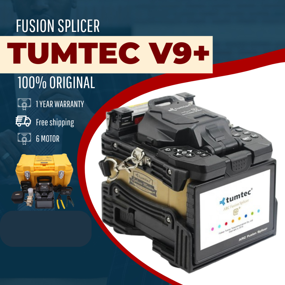 Jual Tumtec Fusion Splicer V9+ Alat Sambung Kabel Fiber Optic | Shopee ...