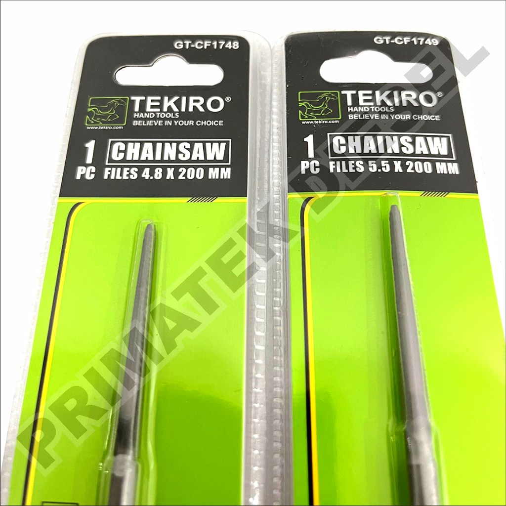 Jual TEKIRO Kikir Bulat Chainsaw Senso Gergaji Asahan Rantai Files 4,8 ...