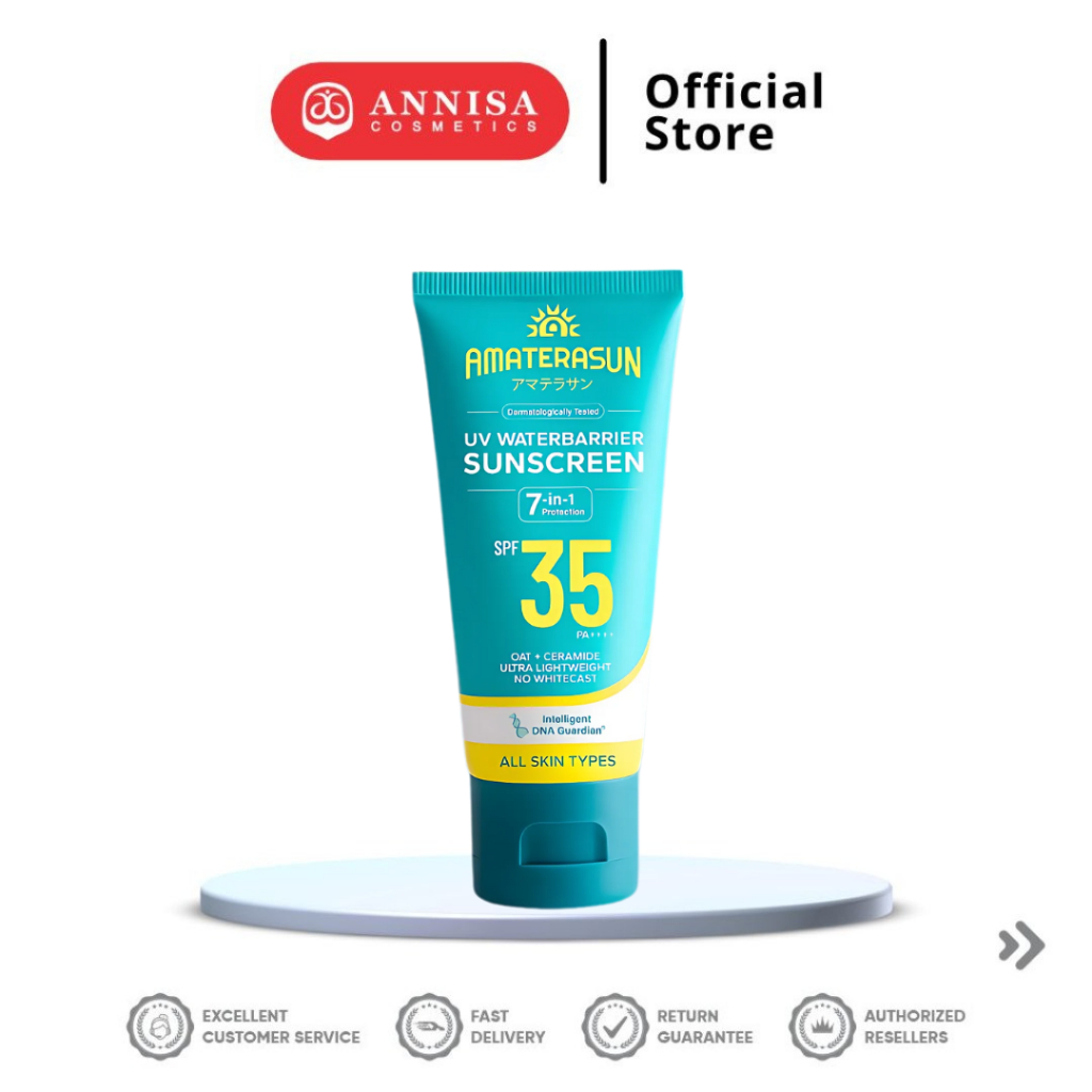 Jual Amaterasun UV Water Barrier Sunscreen SPF 35 PA++++ 40gr | Shopee Indonesia
