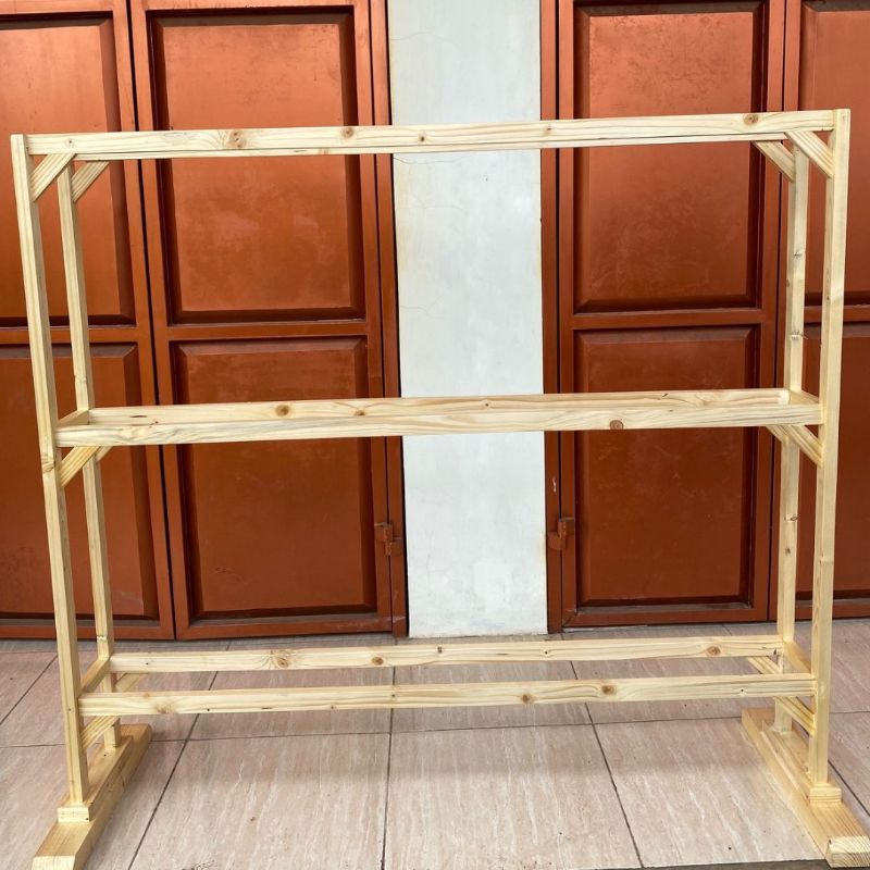 Jual Rak buket 3 susun ukuran 100 x 100 cm dan 120 x120 cm | Shopee ...