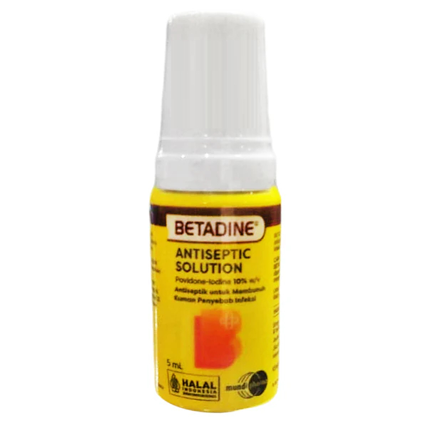 Jual Betadine Antiseptic Solution 5 ml 30 ml Obat Merah Luka [TANGERANG ...