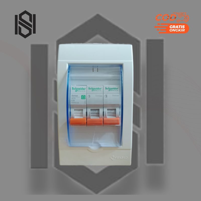 Jual Box MCB 2-3 group MASKO / BOX MCB 9803 MASKO IB OB | Shopee Indonesia