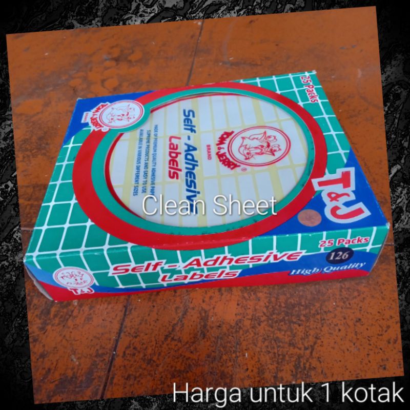 Jual Label Tom & Jerry 126 (Harga untuk 1 kotak) | Shopee Indonesia