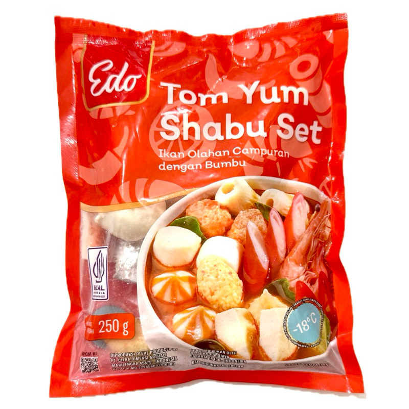 Jual Edo Tom Yum Shabu Set 250g | Shopee Indonesia