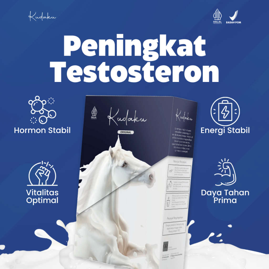 Jual KUDAKU Susu Kuda Peningkat Stamina penambah bpom original herbal ...
