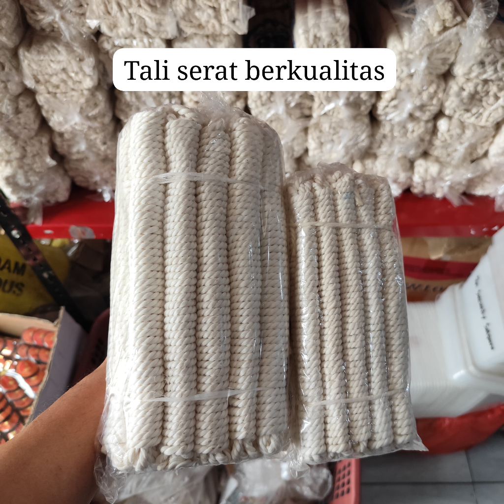 Jual Tali serat pramuka ukuran ( kecil 4-5m ) dan ( besar 8-10m ...