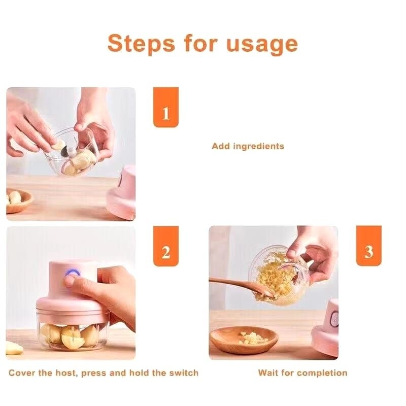 Jual blender mini blender chopper mini kapasitas 250ml | Shopee Indonesia