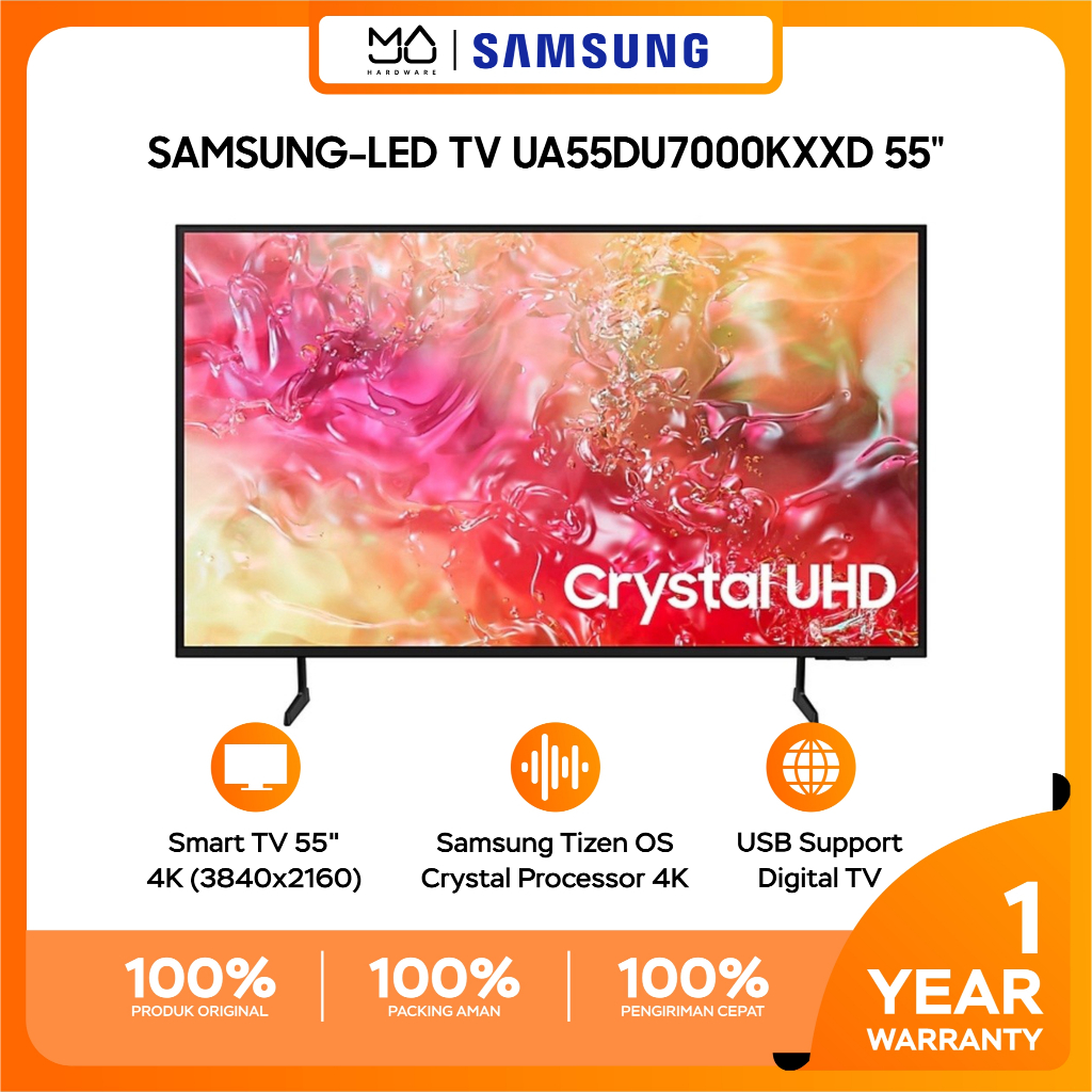 Jual [FREE BRACKET] TV Samsung 55 Inch Crystal UHD DU7000 4K Smart TV ...