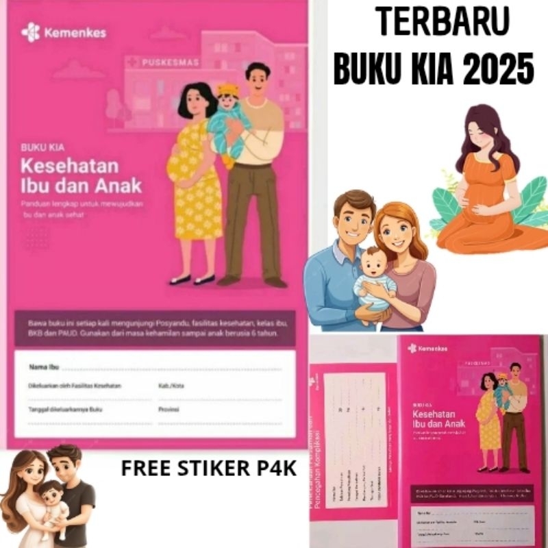 Jual Buku KIA Terbaru 2024|| Buku KIA IBu Dan Anak||Edisi terupdate 2025 | Shopee Indonesia