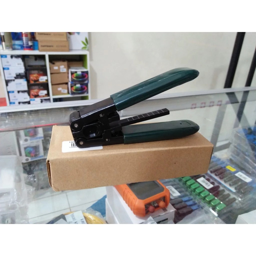 Jual Tang Kupas Dropcore Core - drop core stripper FTTH Hijau | Shopee ...