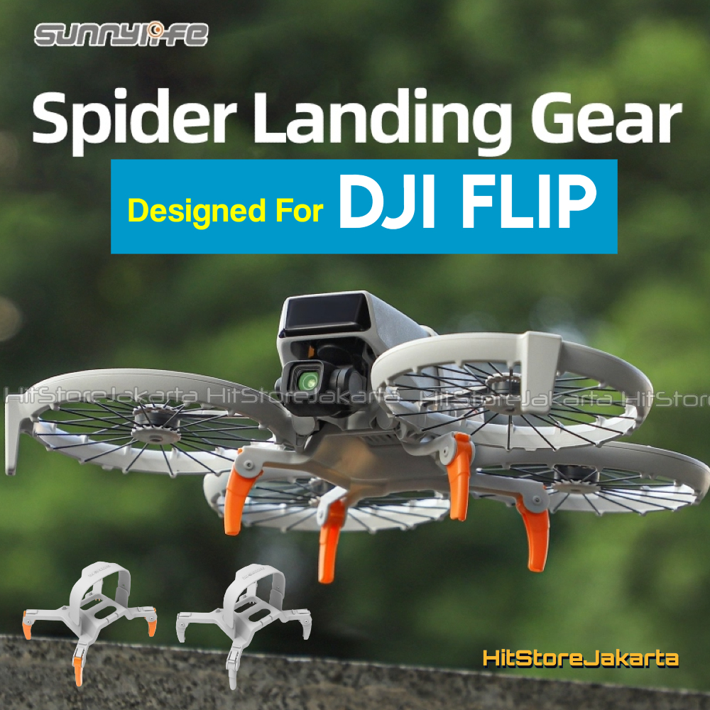 Jual Sunnylife Spider Landing Gear for DJI Flip Foldable Landing Gear ...