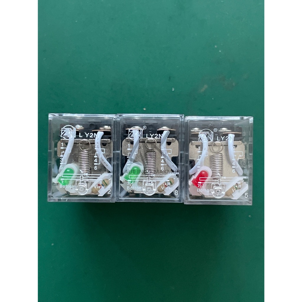 Jual RELAY ZN LY2N 12V LY2N 24V LY2N 220V 8 PIN LY 2 N RELAY LY2 N MERK ZN 12 VOLT 24 VOLT 12VDC ...